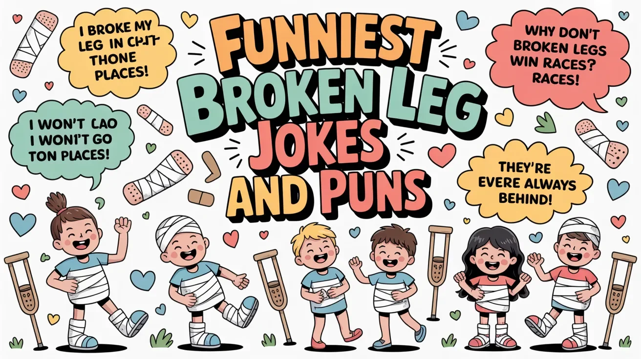 350+ Funniest Broken Leg Jokes and Puns